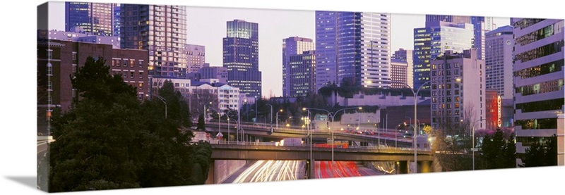 Rush Hour Traffic Seattle Washington | Great Big Canvas