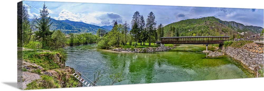 Sava Bohinjka River, Polje, Bohinj, Slovenia | Great Big Canvas