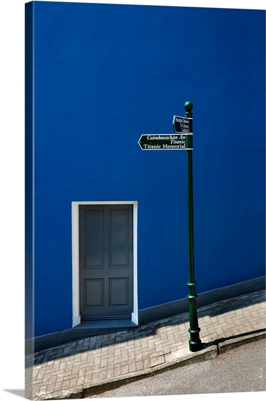 Signpost To The Titanic Memorial, Cobh, County Cork, Ireland Wall Art ...
