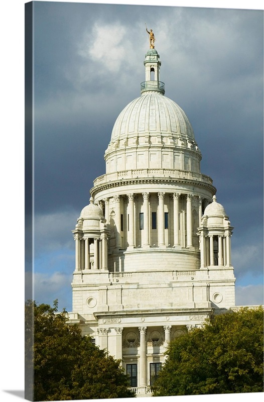 State Capital building of Providence Rhode Island Wall Art, Canvas ...