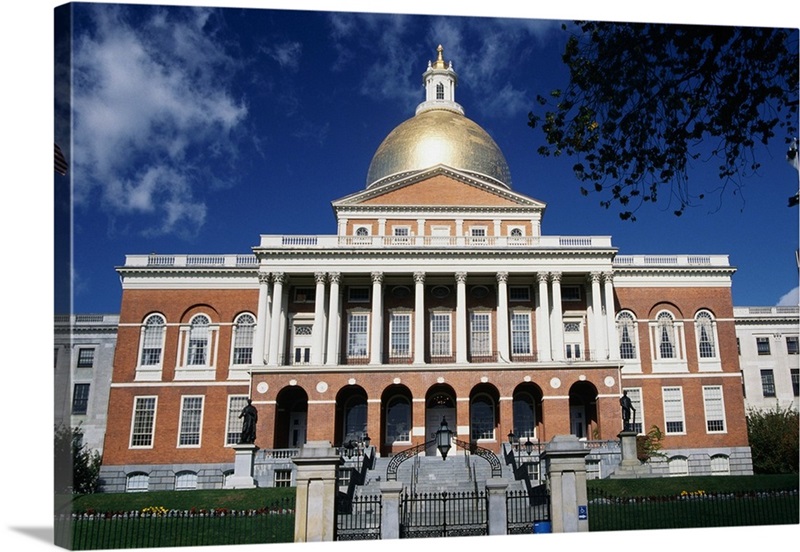 State Capitol Building Beacon Hill Boston MA | Great Big Canvas