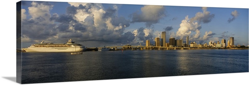Sunrise Port of Miami Miami FL | Great Big Canvas