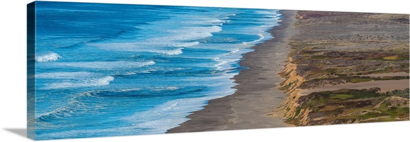 Surf On The Beach, Point Reyes National Seashore, Point Reyes Peninsula ...