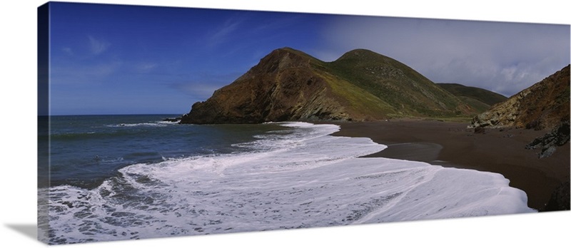 Surf on the beach, Tennessee Valley, Marin County, California | Great ...
