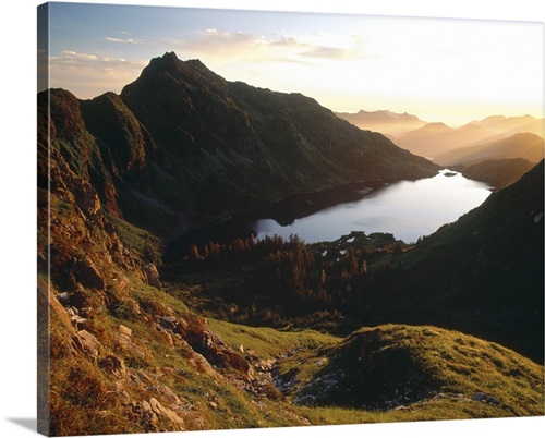 Takakia Lake British Columbia Canada Wall Art, Canvas Prints, Framed ...