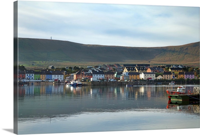 The Harbour at Portmagee on The Ring of Kerry, County Kerry, Ireland ...