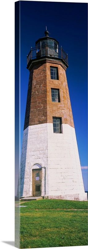 The Point Judith Light, Narragansett Bay, Block Island Sound, Rhode ...