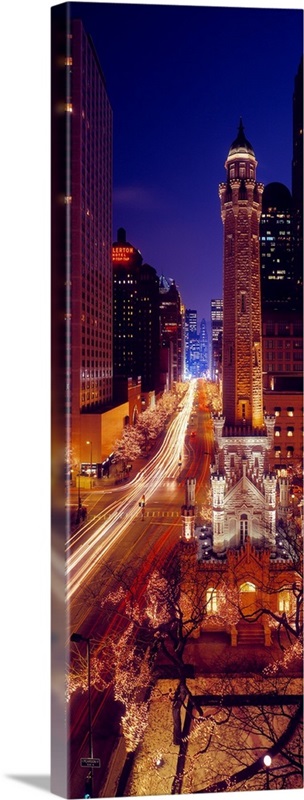 Water Tower, Magnificent Mile, Michigan Avenue, Chicago, Illinois ...