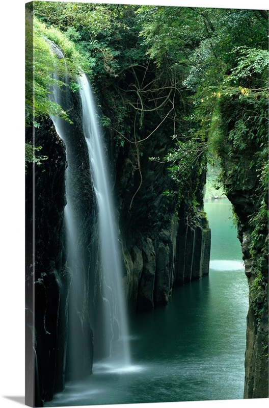Waterfall Miyazaki Japan | Great Big Canvas