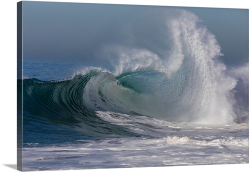 Waves in the Pacific Ocean, Newport Beach, Orange County, California ...