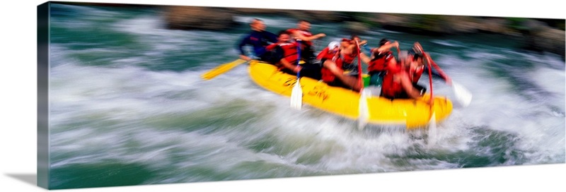 Whitewater rafting on the Tieton River Washington | Great Big Canvas