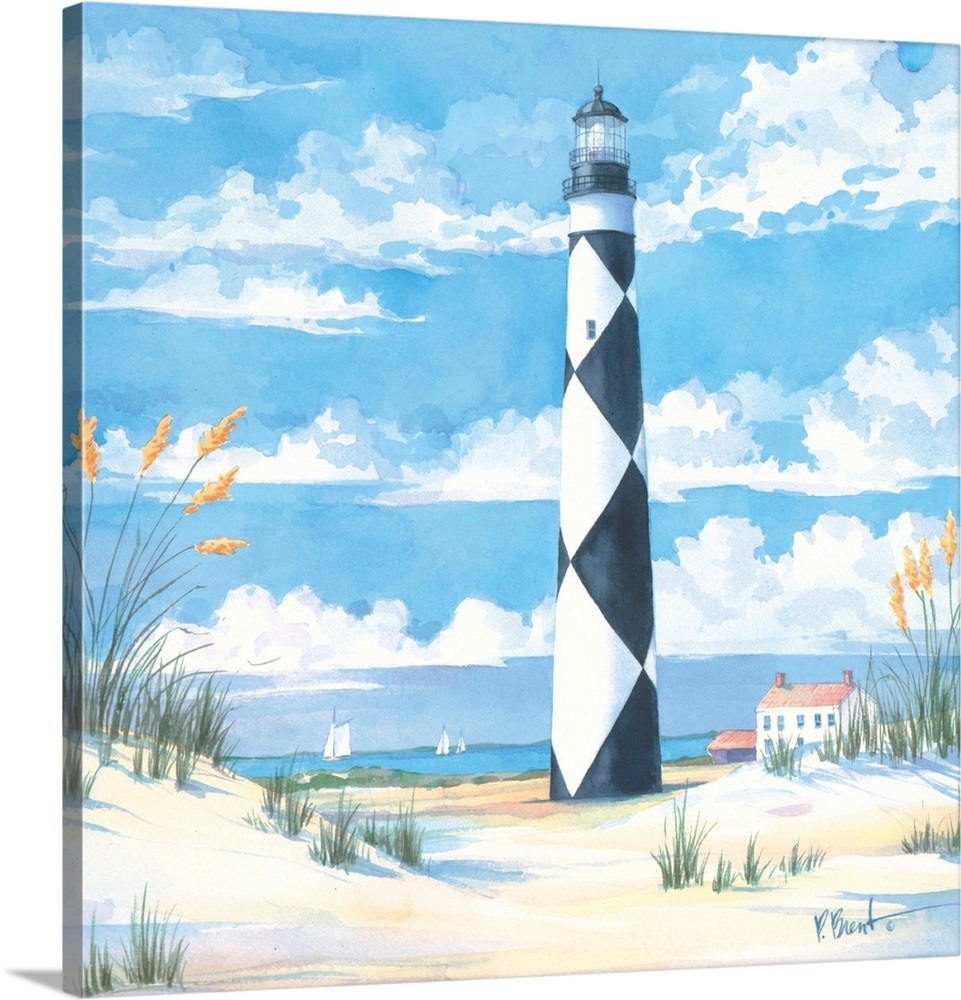 Cape Lookout Lighthouse Wall Art, Canvas Prints, Framed Prints, Wall ...