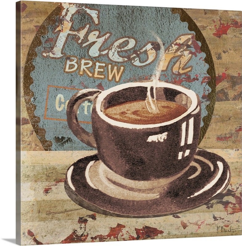 Coffee Brew Sign I | Great Big Canvas