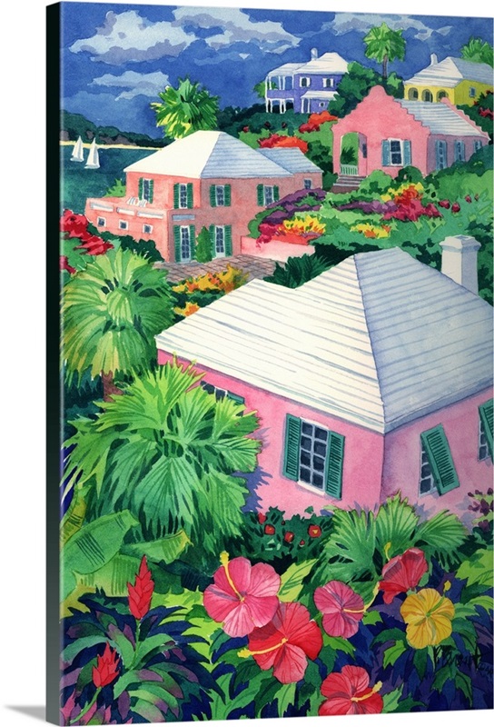 Cottage Terrace | Great Big Canvas