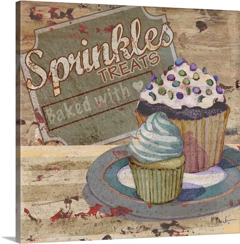 Cupcake Baking Sign III | Great Big Canvas