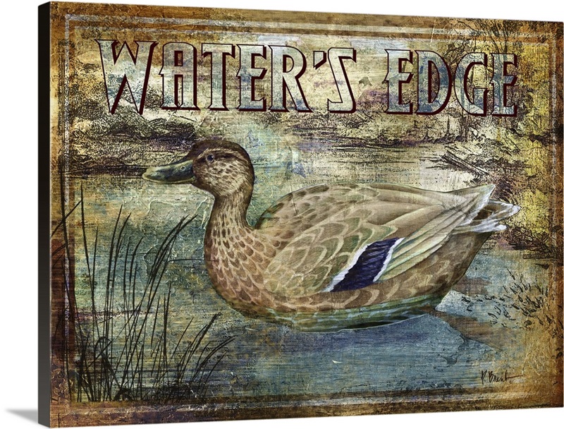 Duck Sign III | Great Big Canvas