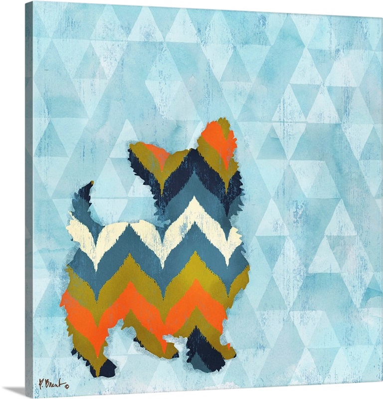 Geo Dogs III | Great Big Canvas