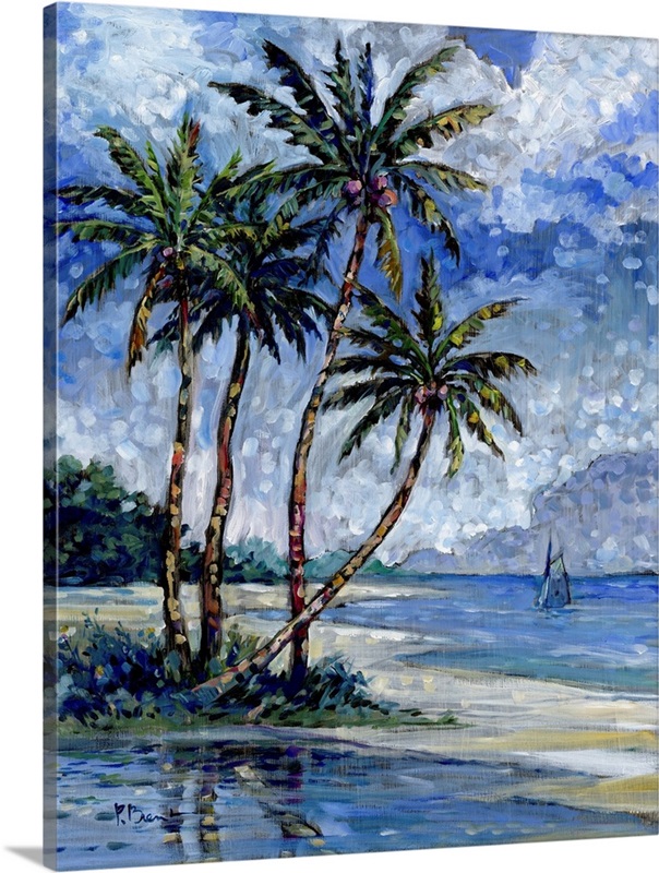 Impressions Of Palms I | Great Big Canvas
