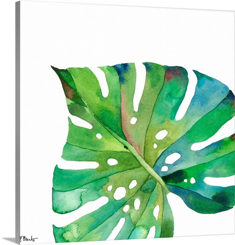 Palm Fronds II - White | Great Big Canvas
