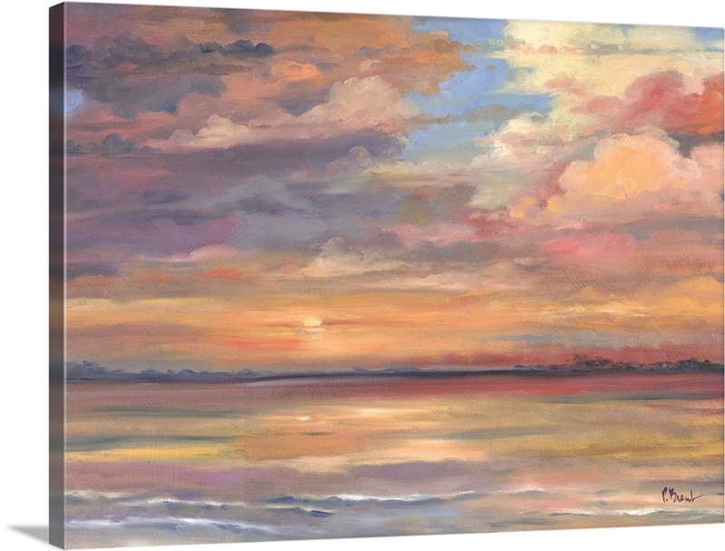 Shell Island Sunset | Great Big Canvas