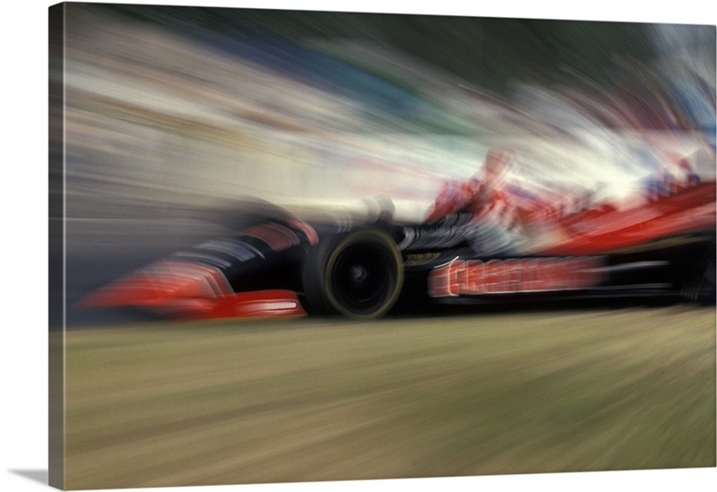 Auto racing action | Great Big Canvas