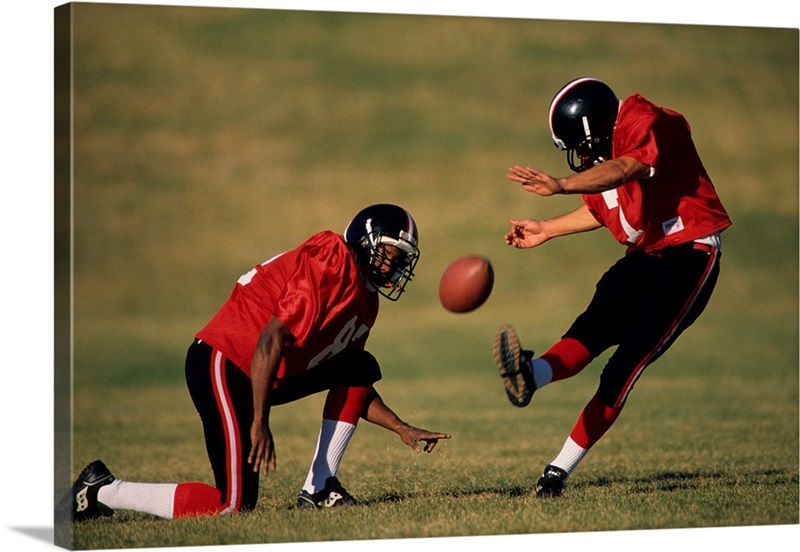 Football players in action | Great Big Canvas