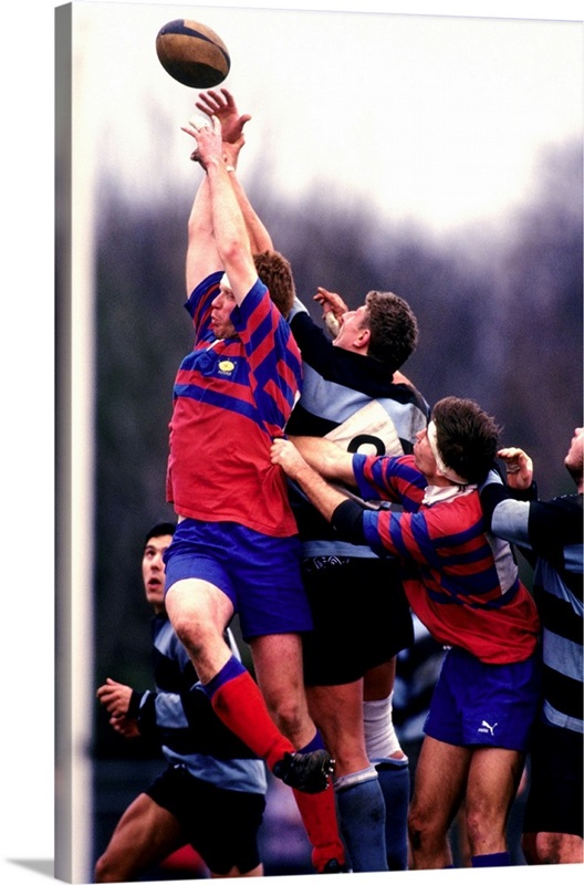 Rugby game action | Great Big Canvas