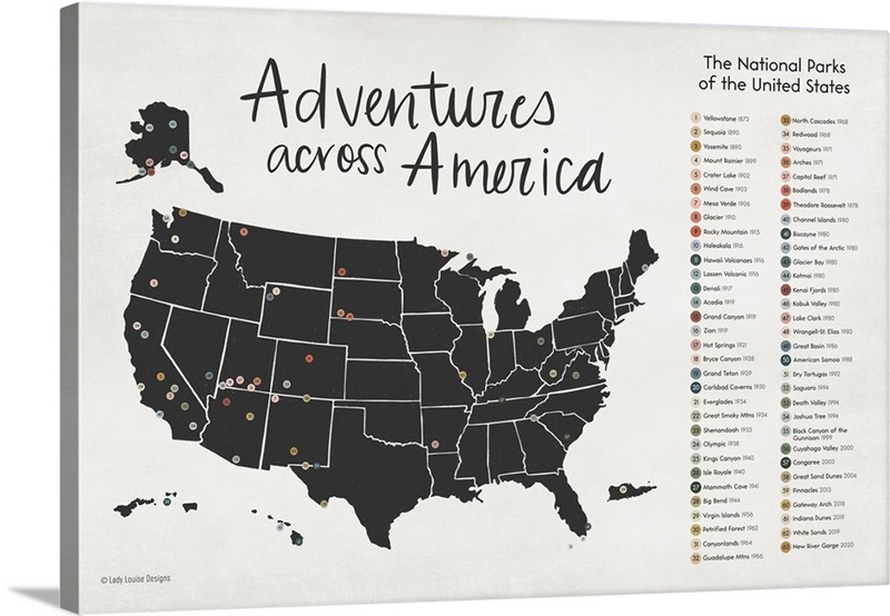 Adventures Across America | Great Big Canvas