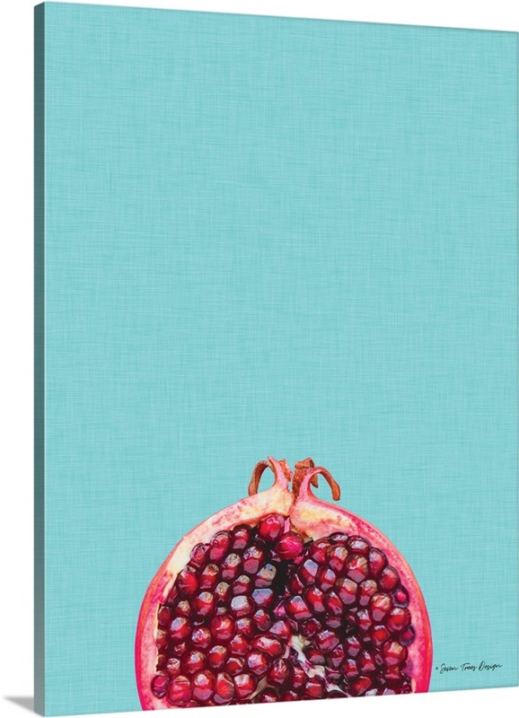 Blue Pomegranate | Great Big Canvas