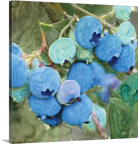 Blueberries II Wall Art, Canvas Prints, Framed Prints, Wall Peels ...