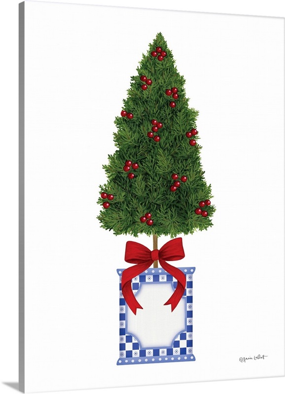 Christmas Tree Topiary | Great Big Canvas