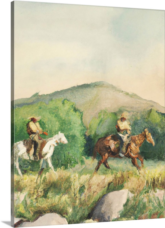 Cowboy Friends I | Great Big Canvas