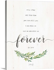 Forever in Love Wall Art, Canvas Prints, Framed Prints, Wall Peels ...