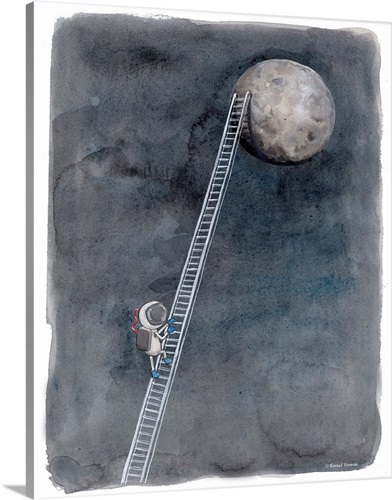 Ladder To The Moon | Great Big Canvas