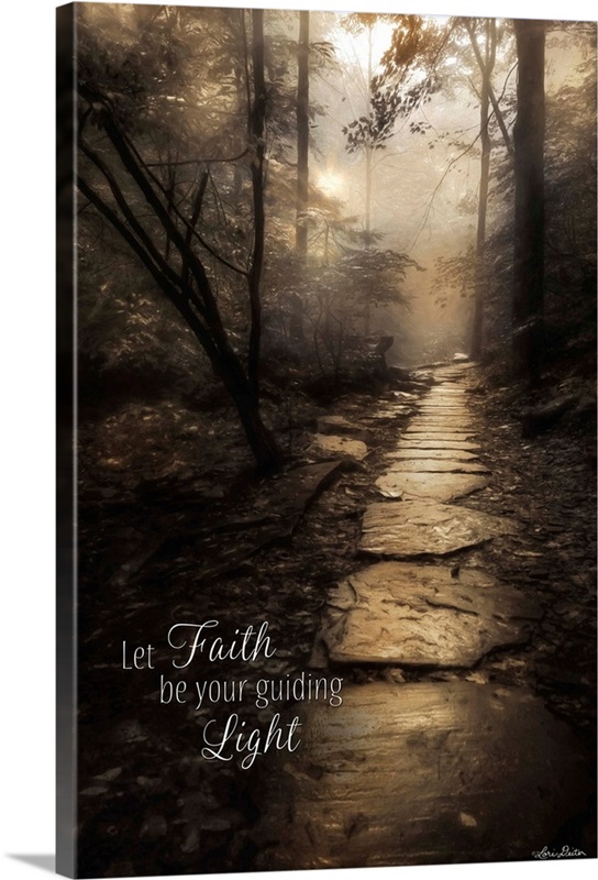 Let Faith be Your Guiding Light | Great Big Canvas
