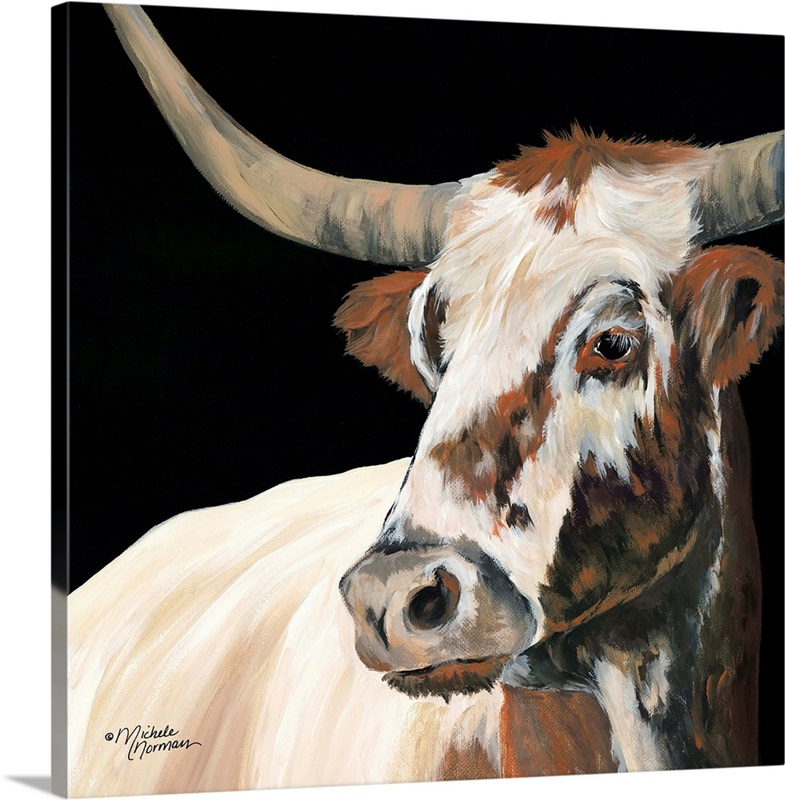 Longhorn Love | Great Big Canvas