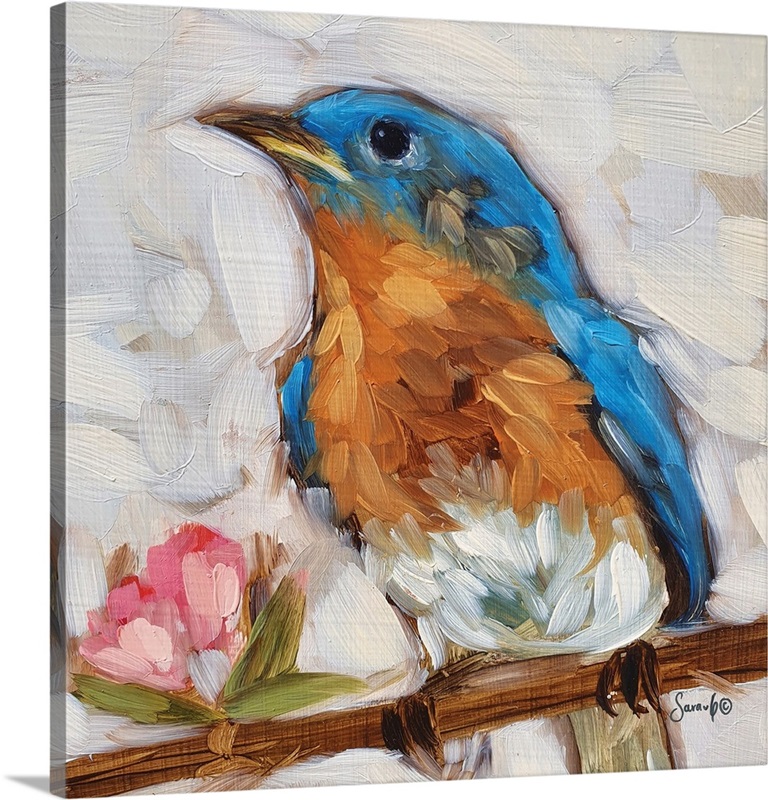 Mr. Bluebird | Great Big Canvas