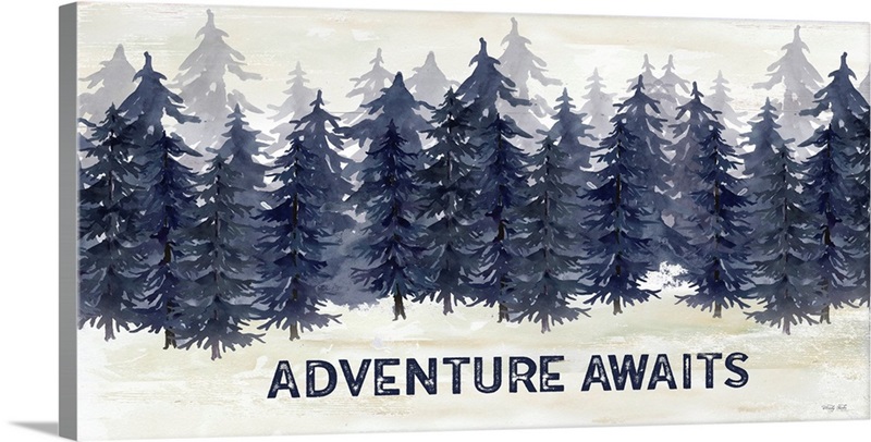 Navy Trees Adventure | Great Big Canvas