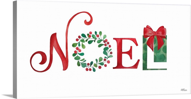 Noel Letters | Great Big Canvas