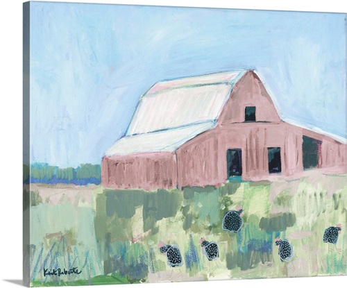 Pastel Barn II | Great Big Canvas