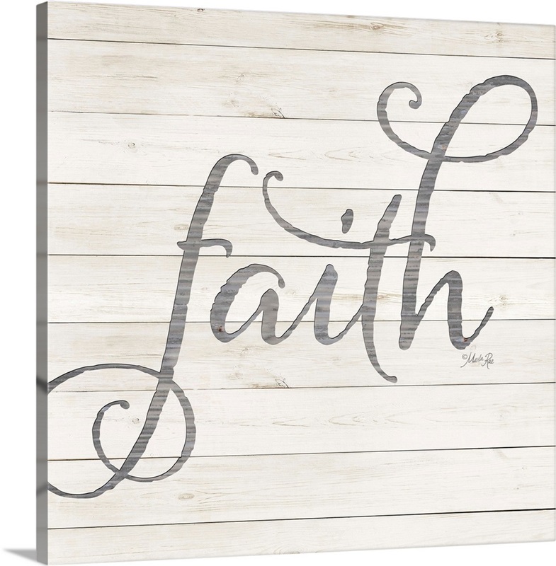 Simple Words Faith | Great Big Canvas