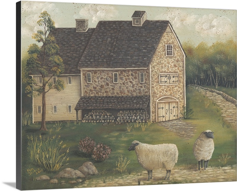 Stone Barn | Great Big Canvas