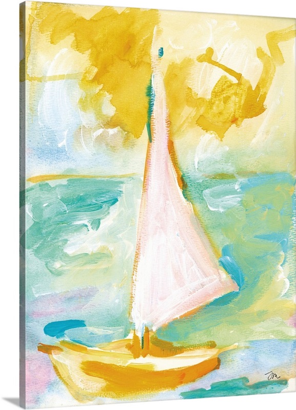 Sunset Sailor 2 | Great Big Canvas