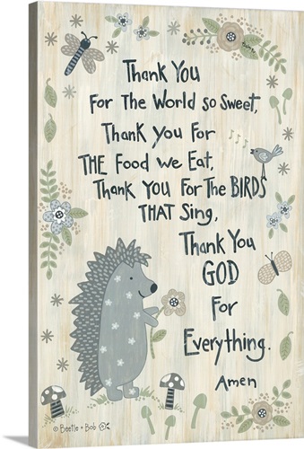 Thank You God | Great Big Canvas