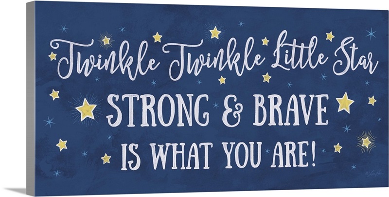 Twinkle Twinkle Little Star - Boy | Great Big Canvas