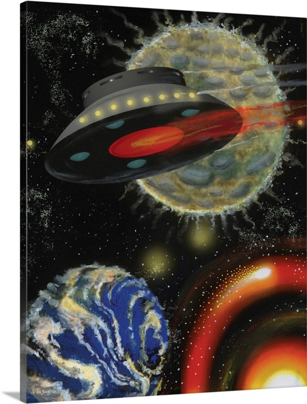 Up In Space II | Great Big Canvas