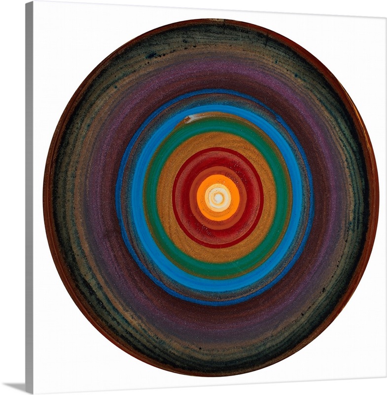 A Colorful Bullseye IV | Great Big Canvas