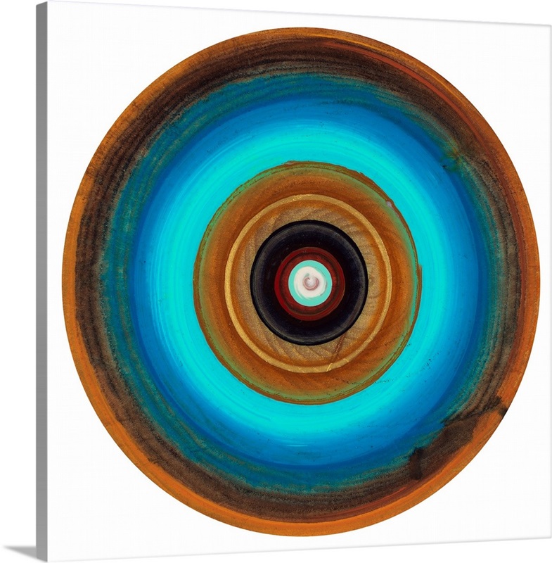A Colorful Bullseye VIII | Great Big Canvas