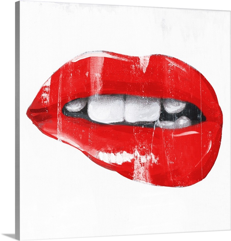 Biting Down II Wall Art, Canvas Prints, Framed Prints, Wall Peels ...