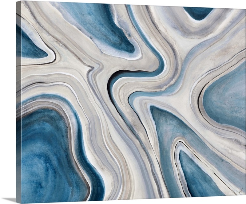 Blue Geode | Great Big Canvas